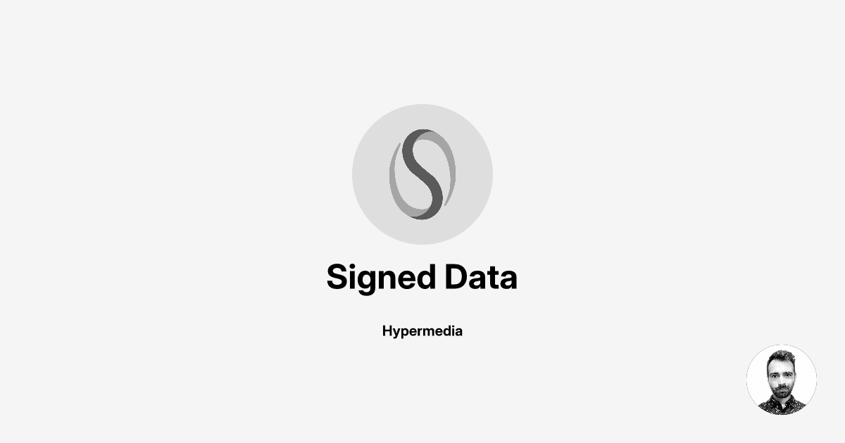 Signed Data